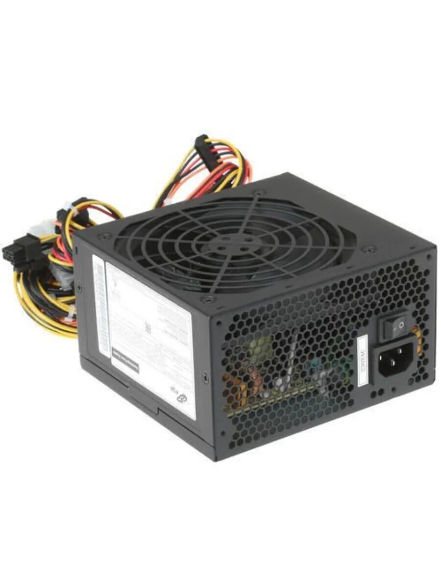 Блок питания PNR 600PNR Pro ATX-600PNR PRO черный - 600 Вт