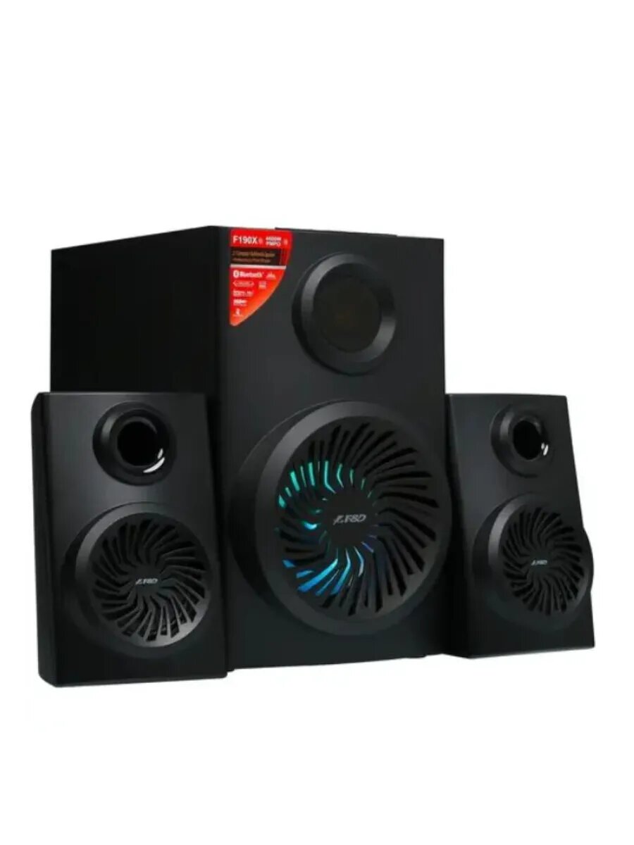 Колонки F190X черный - 2.1, 46 Вт