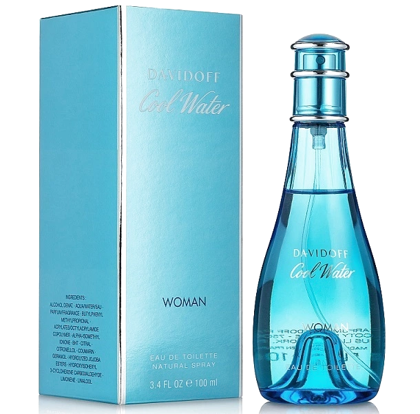 Туалетная вода Davidoff Cool Water женская 100 мл - Давидофф Кул Вотер
