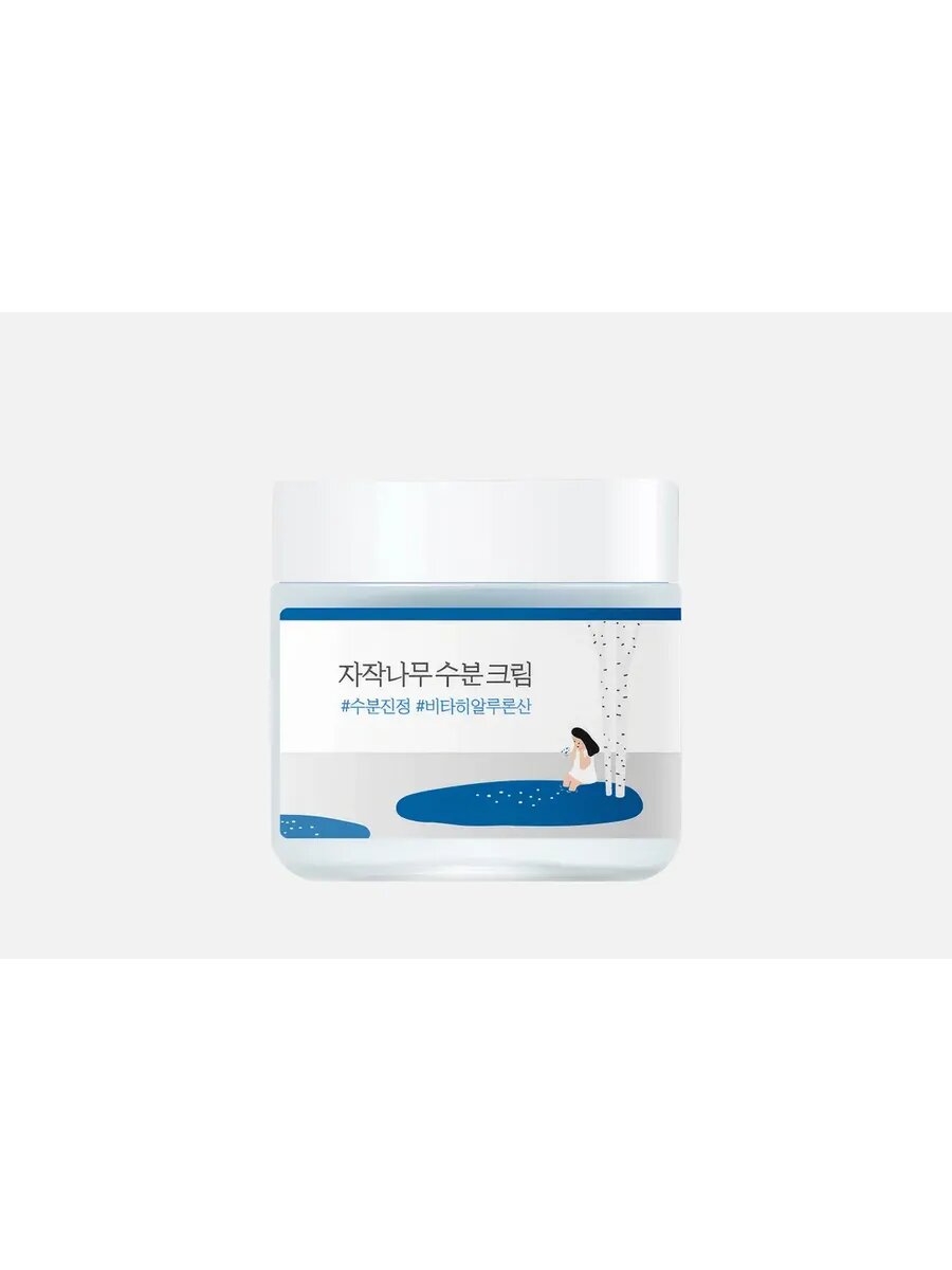 Round Lab Birch juice moisturizing cream Увлажняющий крем для лица 80мл