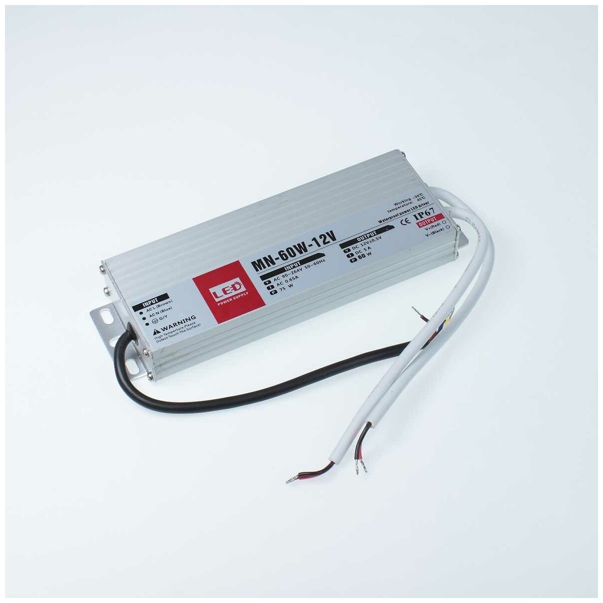Блок питания MN-60W12V FSB60-12 (12V, 60W, 5A, IP67)