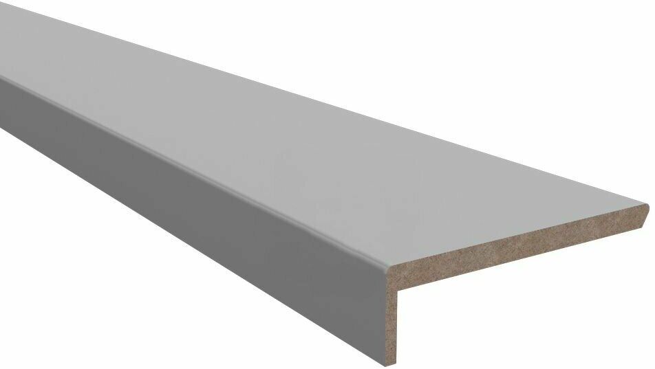 Наличник 70 мм Эмалекс серый (телескопический)