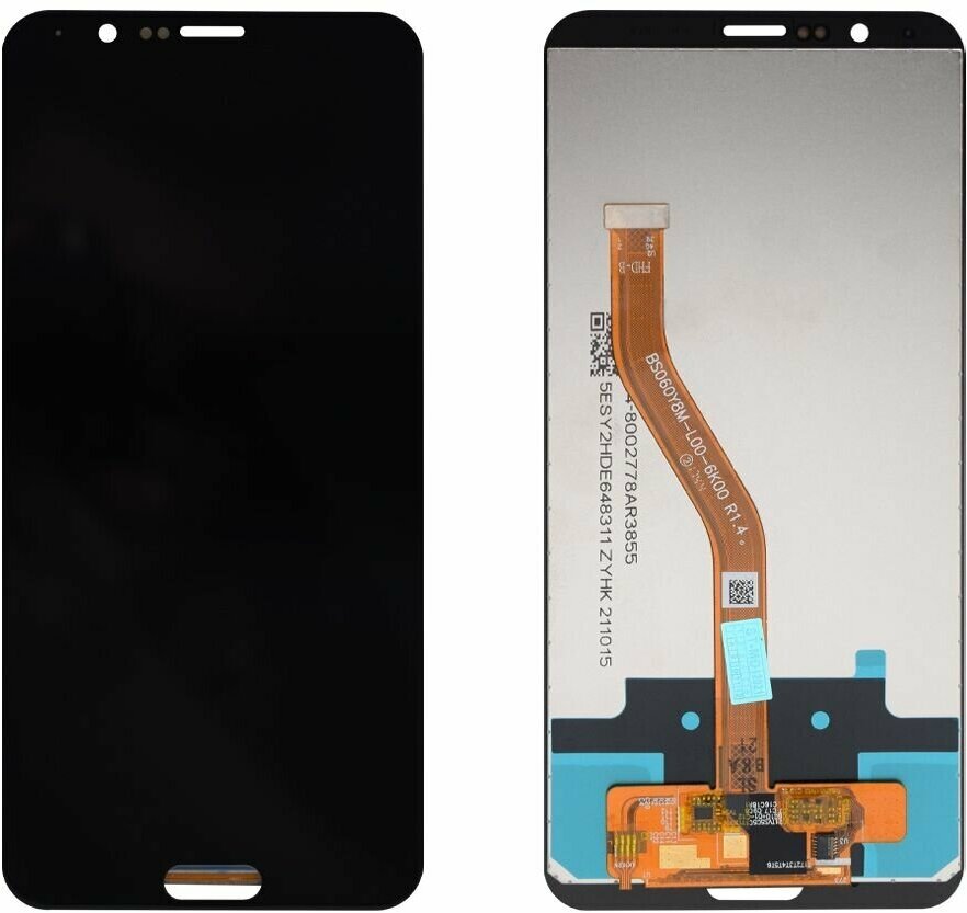 Дисплей для Huawei Honor V10 (BKL-AL00 BKL-AL20 BKL-L09) (черный)