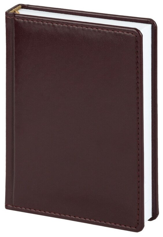 Ежедневник недатир. Attache Каньон искусс. кожа А5 176 л. бордовый (143x210 мм) 84869