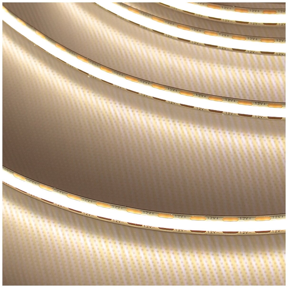 Светодиодная лента COB, 480 chip/m, day white, 12V, IP20, A65