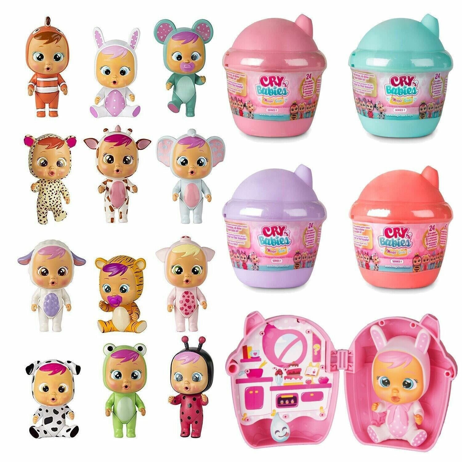 Кукла Край Бебис Пупс-сюрприз серия 1 (одна случайная из первой серии)