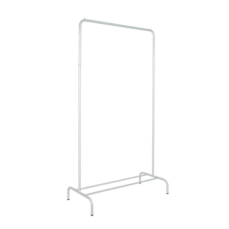 Вешалка гардеробная "Радуга 1" белое серебро