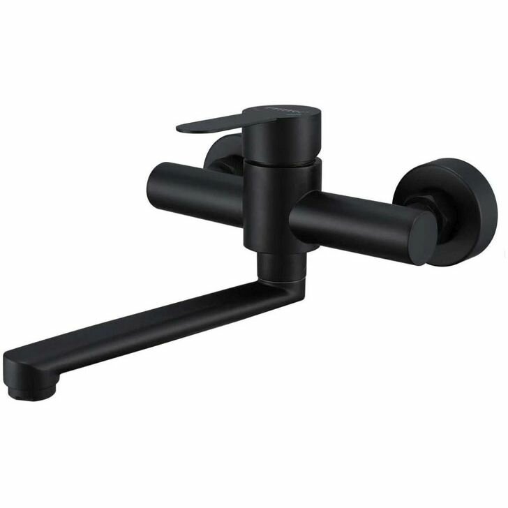 Смеситель для ванны Fmark (Фмарк) FS8207H, черный