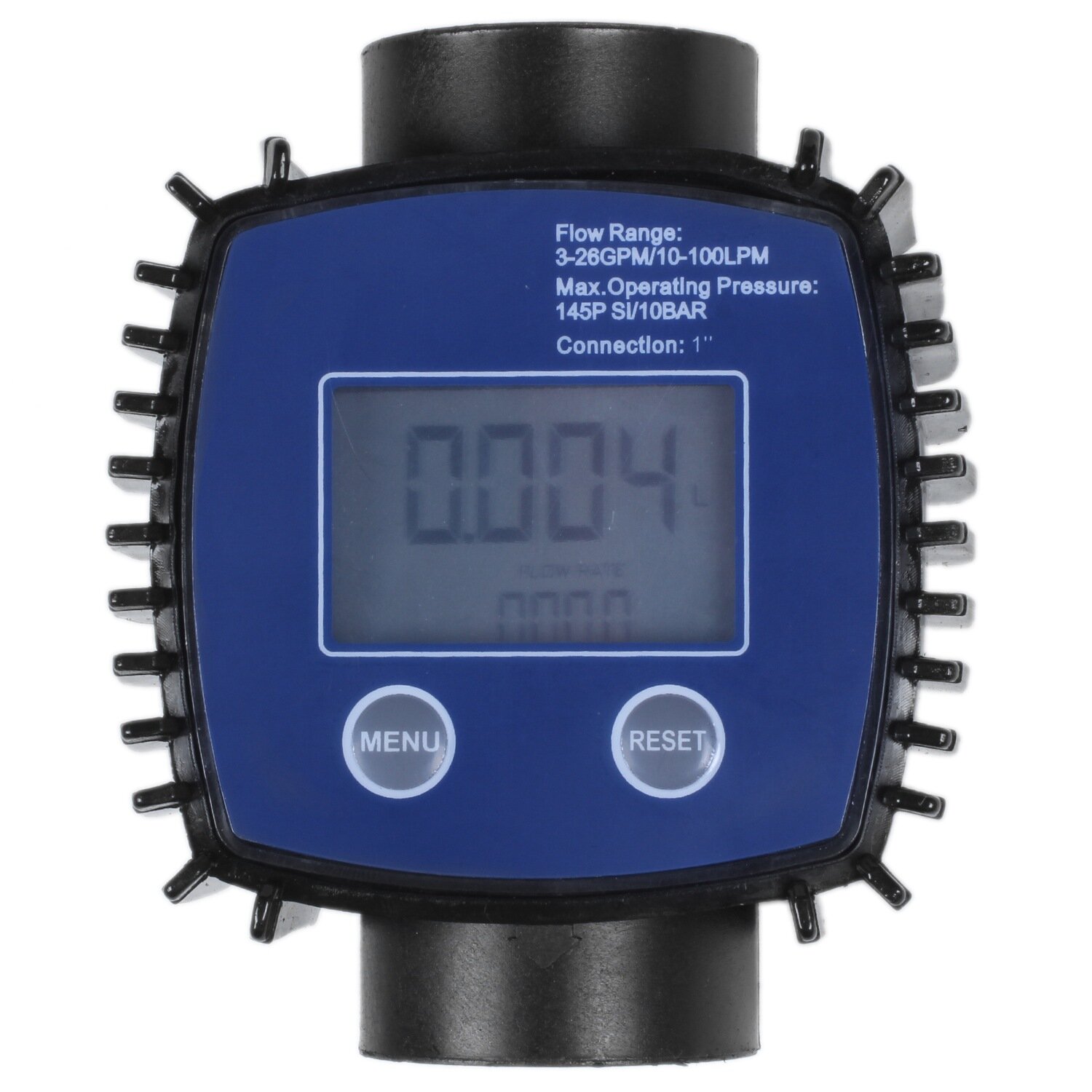 K24 Регулируемый цифровой турбинный расходомер для нефти, керосина, химикатов, бензина, метанола, воды, мочевины и т. д. 10-120 л/мин