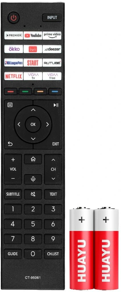 Пульт Huayu CT-95061 для телевизора Toshiba