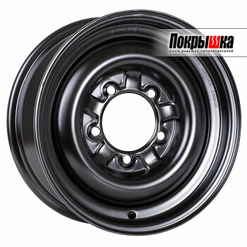 Диски штампованные Accuride УАЗ 450 6.0х15/5х139.7 D108.5 ET22.0, Черный