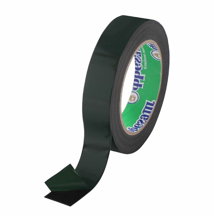 Клейкая лента двухсторонняя Фрегат 25 мм х 5 м монтажная на вспененной основе