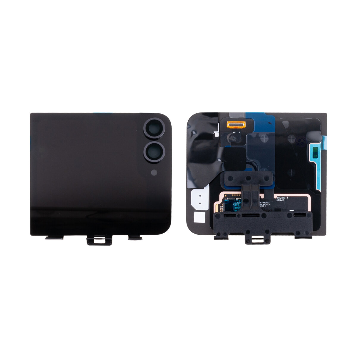 Дисплей для Samsung F741B (Z Flip6) модуль внешний 3.4" Черный - OR (SP)