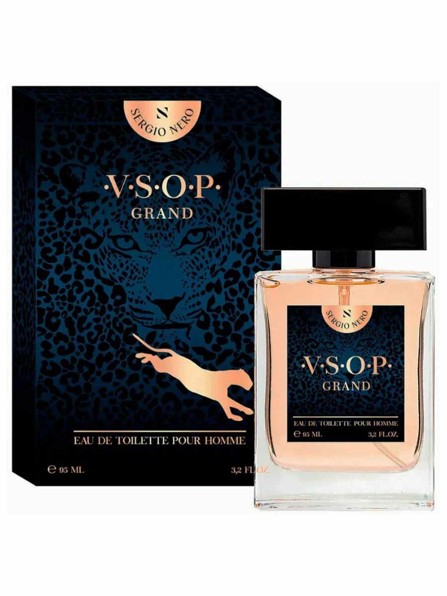 Sergio Nero Туалетная вода для мужчин VSOP Grand, шипровый, фруктовый, 95 мл