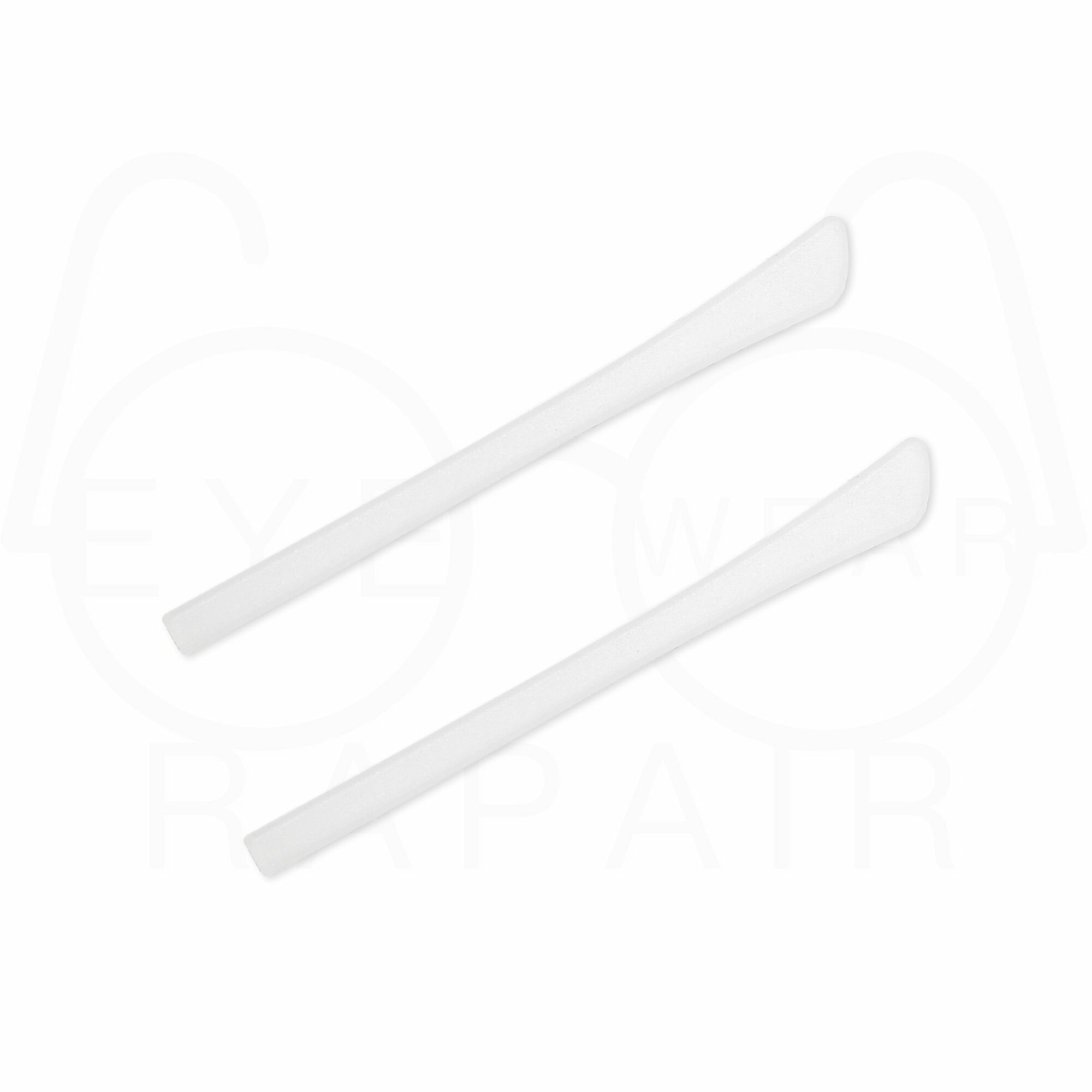 Наконечники силиконовые белые для заушников, 69 мм (4 шт)