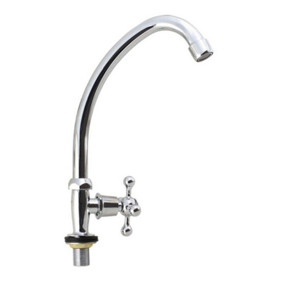 Dikalan Кран эконом моно для холодной воды гайка, резиновая кран-букса 1/2" 67-0-706