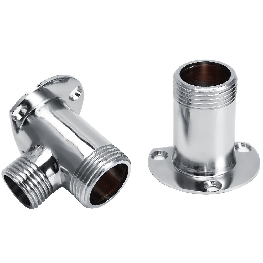 Вход G1/2 Выход G3/4 Настенный адаптер для душевой насадки Аксессуары для ванной комнаты