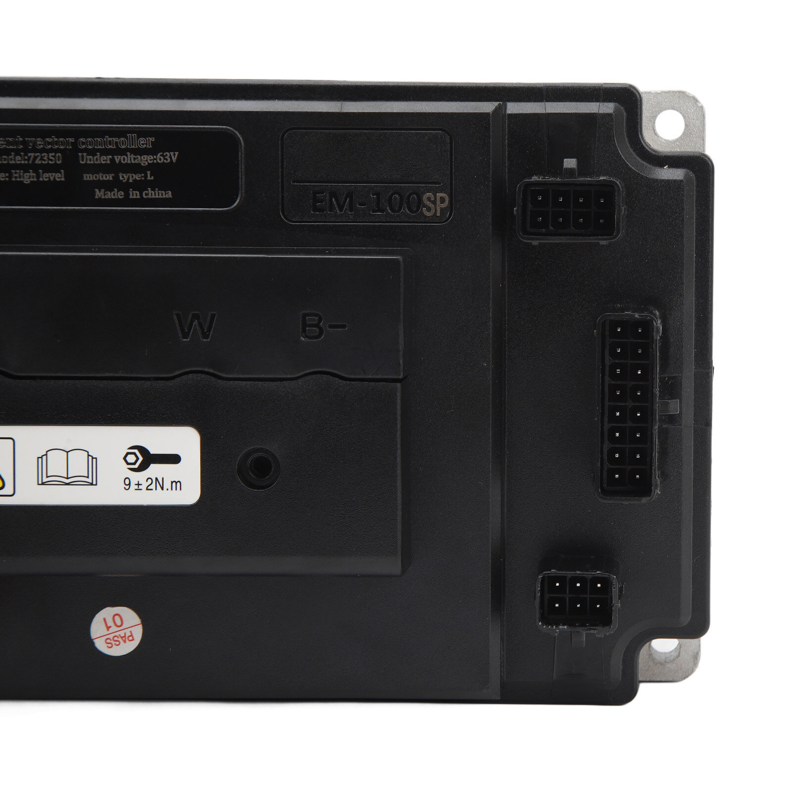 EM100SP бесщеточный контроллер постоянного тока, программируемый ЭБУ от 48 В до 72 В, 200 А, IP67, водонепроницаемый для электрического скутера, велосипеда