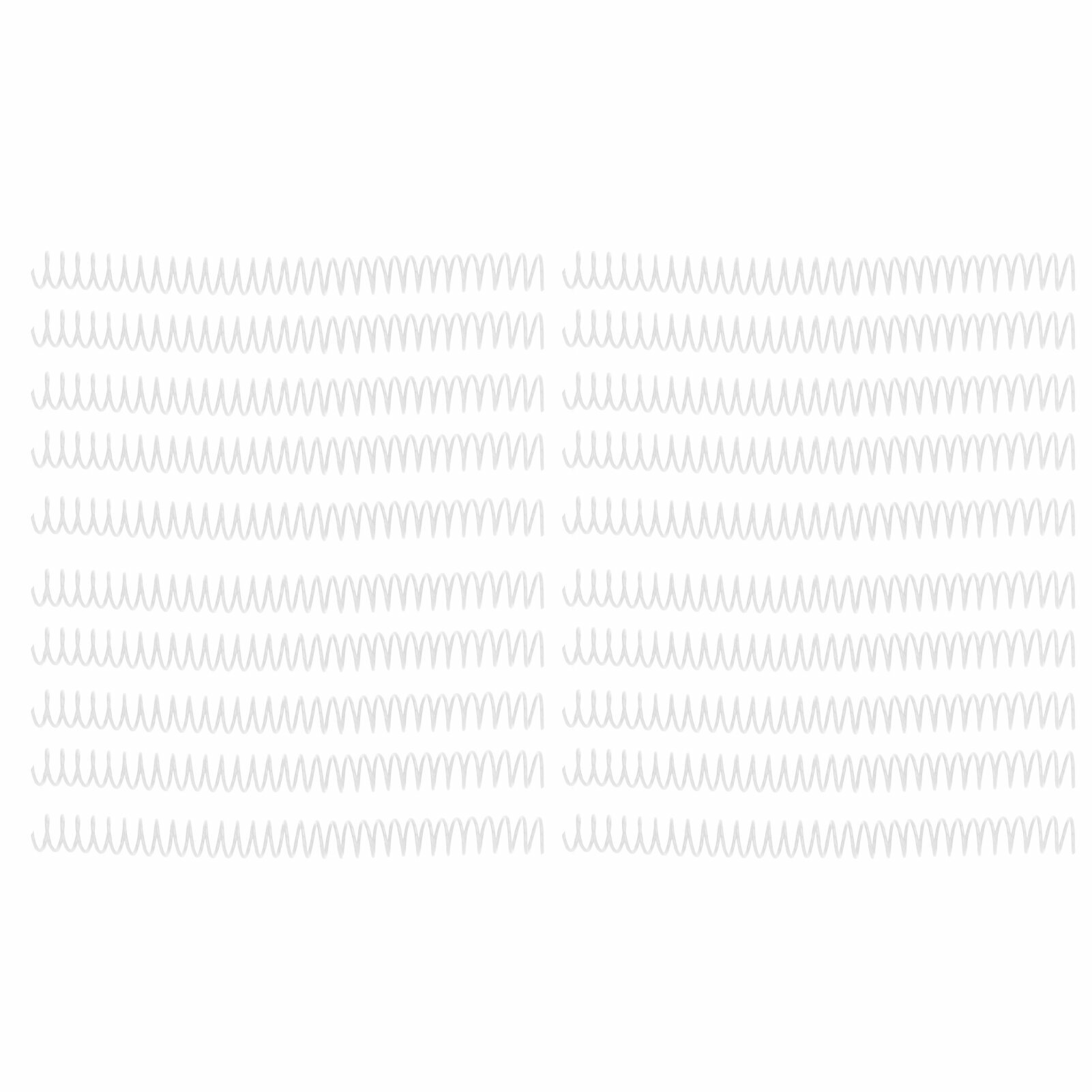 Спирали для переплета формата А4 и А5, 19 мм, внутренний диаметр 3/4 дюйма, 30 отверстий, для переплета книг и рукоделия