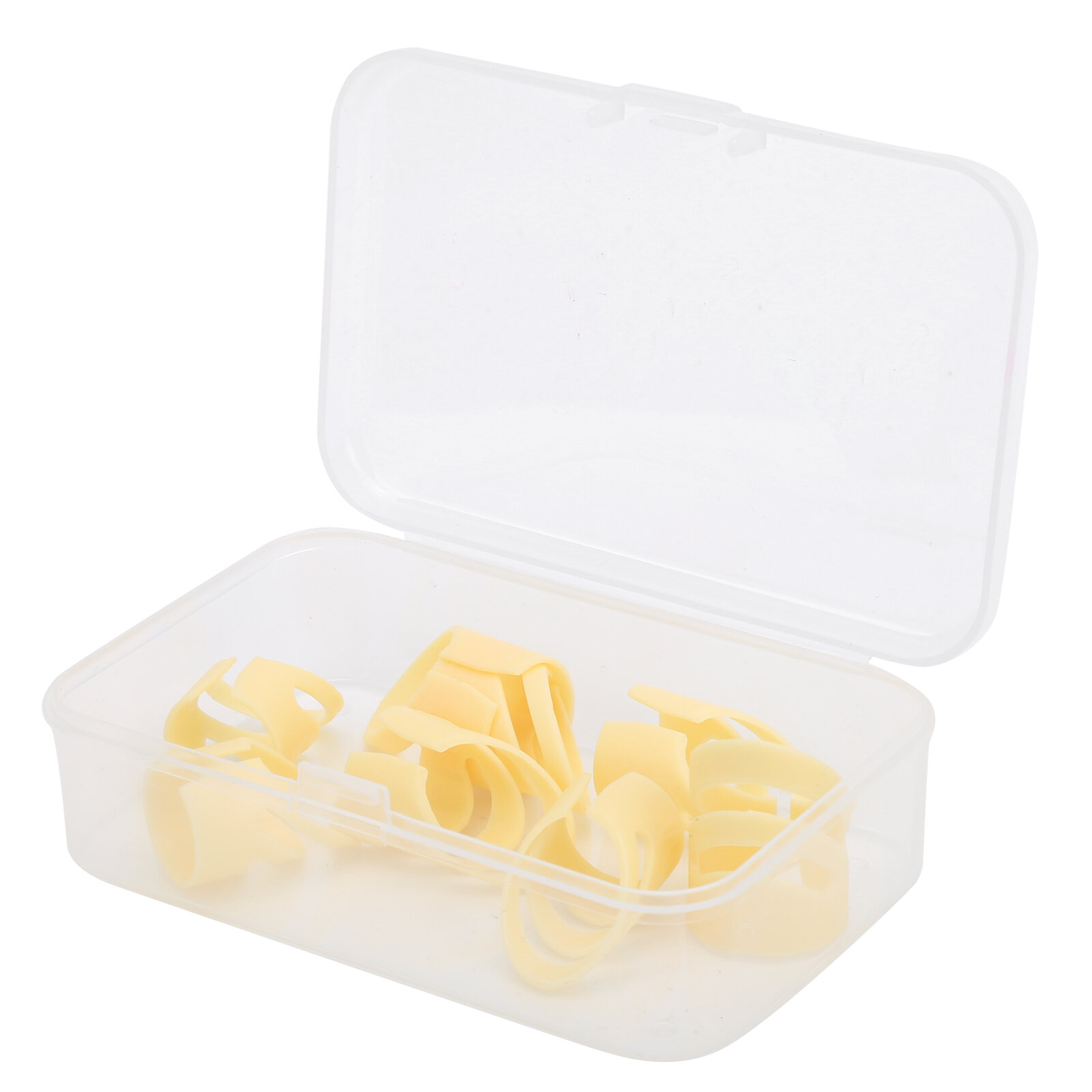 8 шт. Медиаторы для пальцев из ABS-пластика, вспомогательные аксессуары для игры на струнных инструментах (2L + 6M)