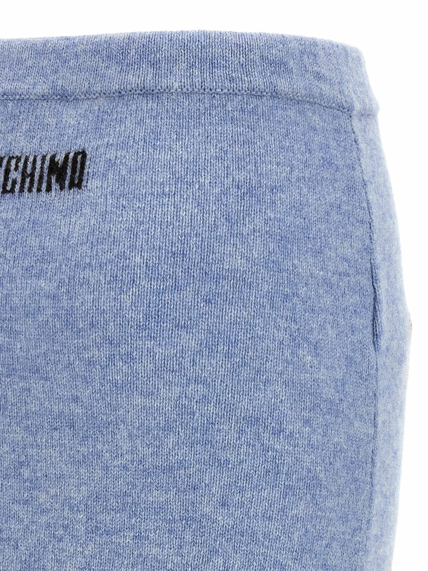 Юбка MOSCHINO, размер 38, синий — фото 1