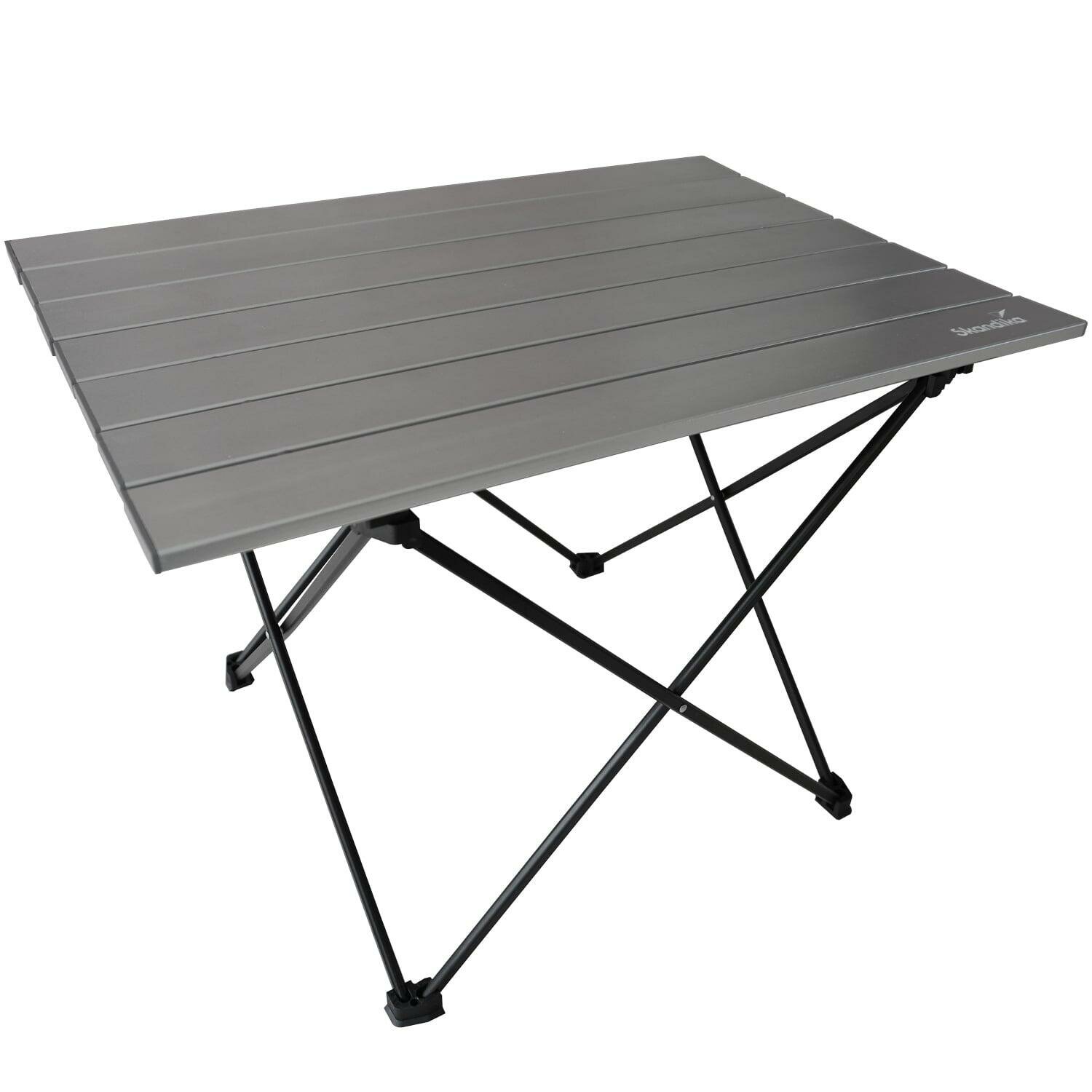 Кемпинговый стол Decathlon Ruka M, складной, алюминиевый, с сумкой, нагрузка до 20 кг