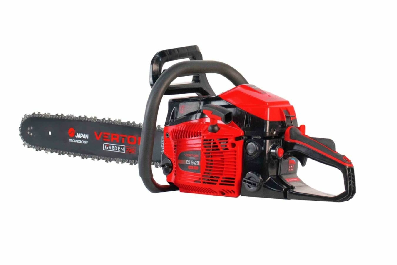 Бензопила Verton Garden Pro 01.13537.13541, мощность 3.4 л. с, антивибрация, система Air Injection