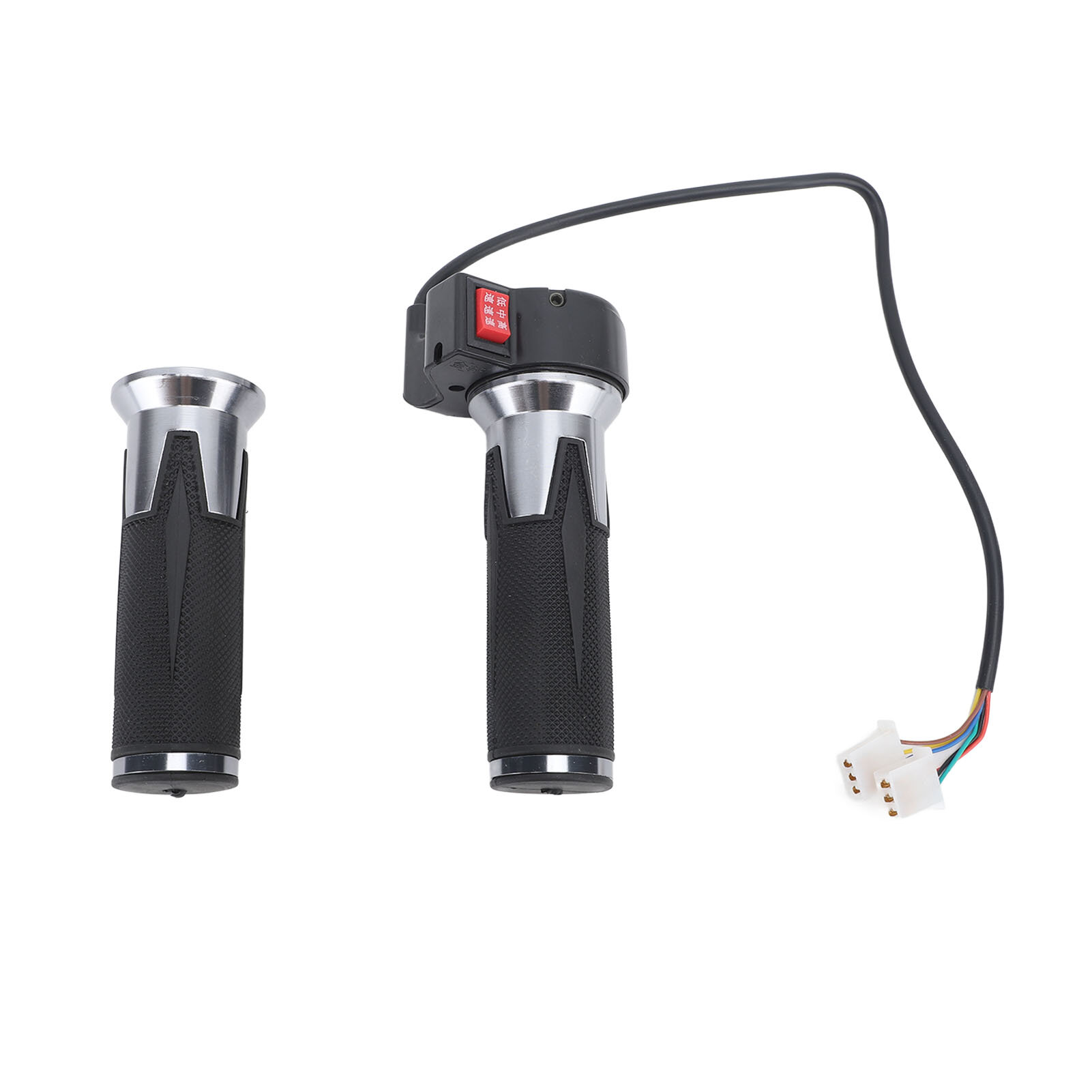 1 Пара Рукоятка Для Руля Электрического Велосипеда Поворотная Дроссельная Заслонка Высокая Средняя Низкая 3-Ступенчатая Рукоятка Для Дроссельной Заслонки Электрического Велосипеда