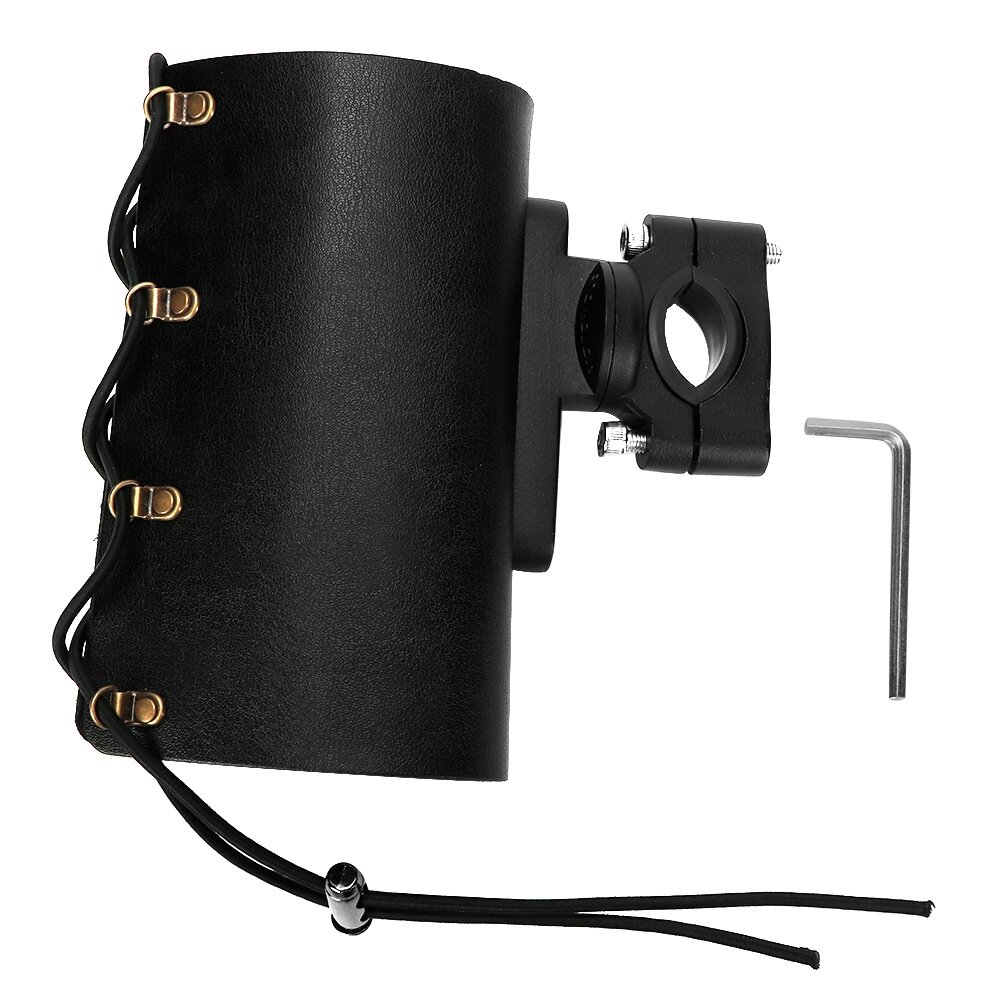 Регулируемая мотоциклетная бутылка для бутылочки для питья чашки для питья для питья для воды для пикса (черный)