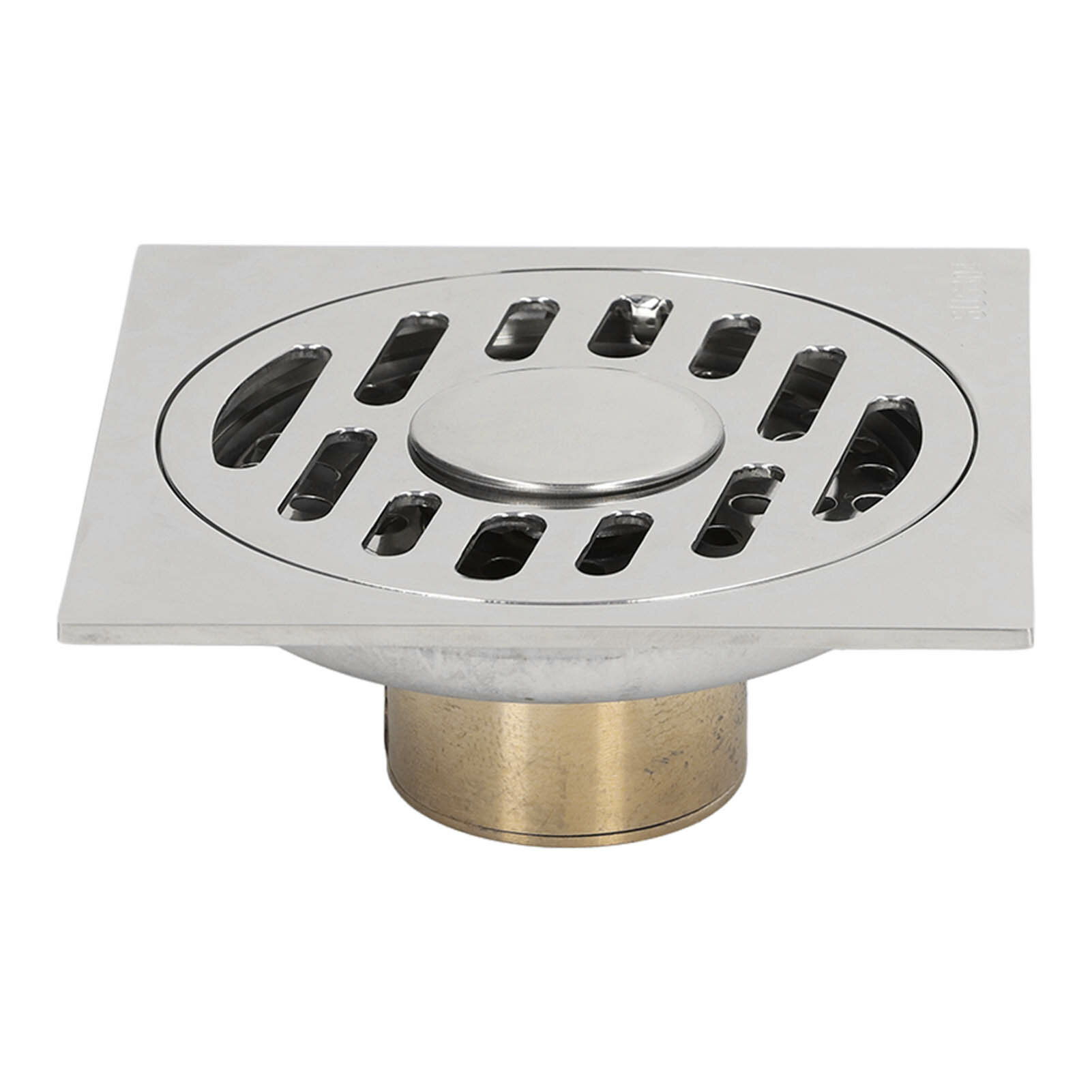 Решетки для душа с гальваническим покрытием, квадратные средства от запаха и насекомых, удлинение трапа в пол с большим смещением для ванной комнаты, балкона S