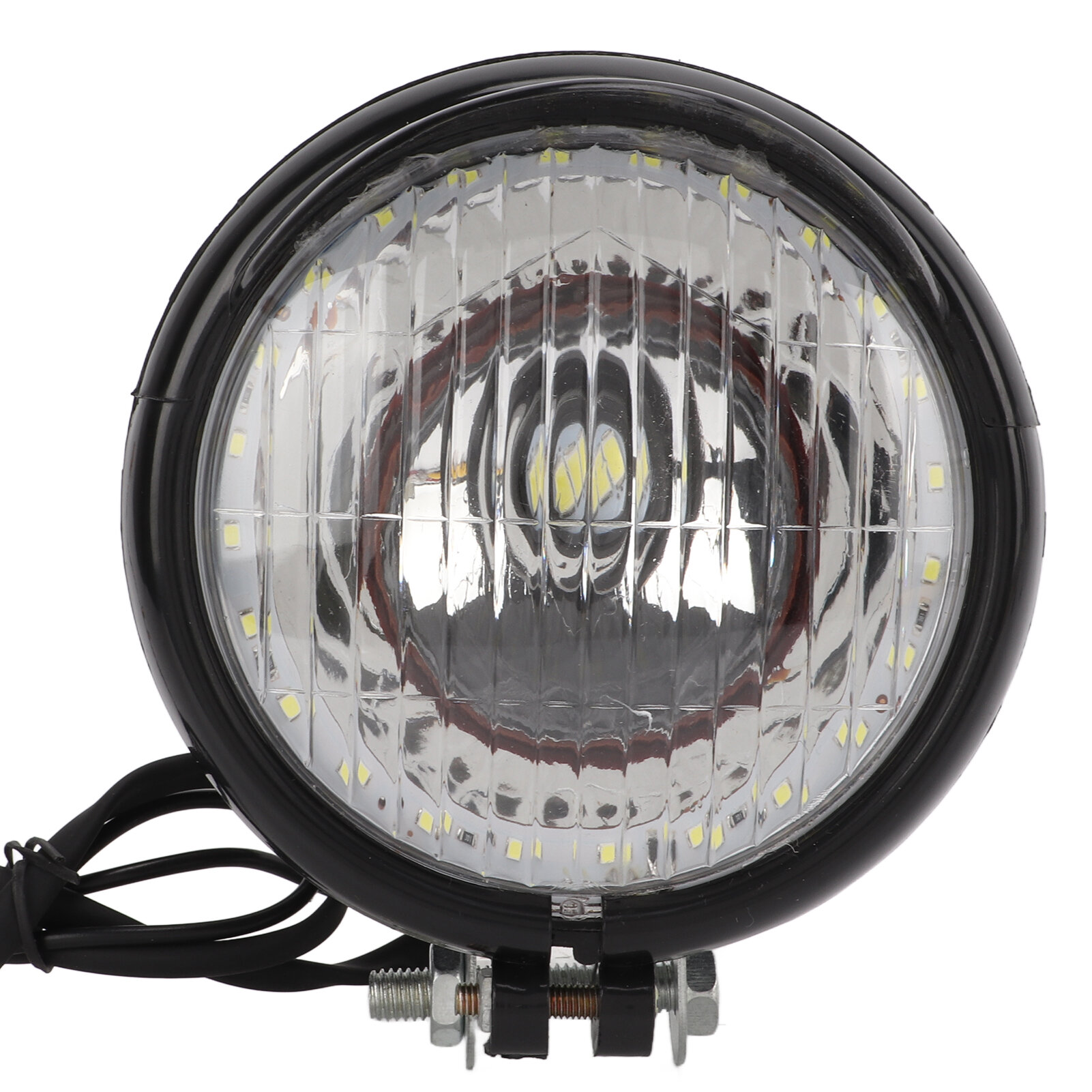 5-дюймовая светодиодная фара для мотоцикла, 12 В, водонепроницаемая, энергосберегающая, универсальная передняя лампа для скутеров, квадроциклов, внедорожников