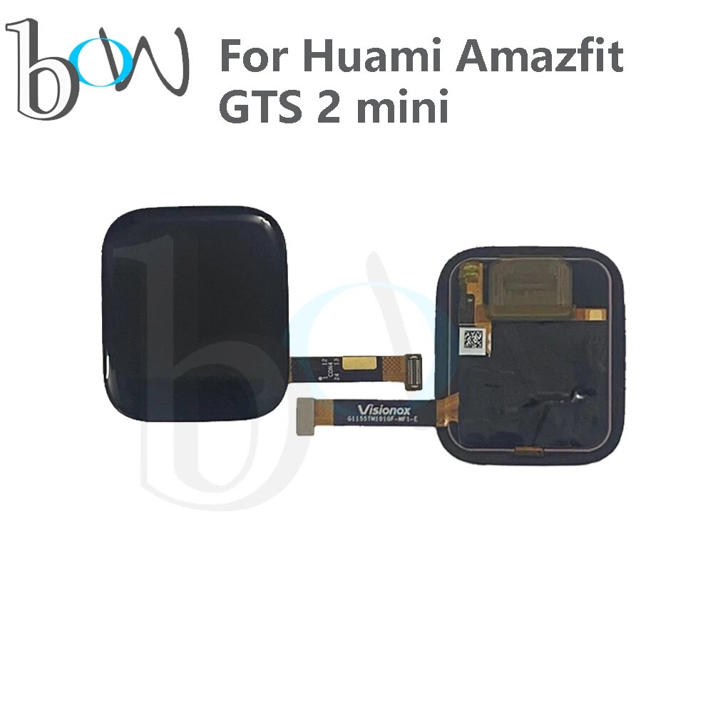 Для Huami Amazfit GTS 2 mini ЖК-дисплей, дигитайзер сенсорного экрана, стеклянная панель, сенсор в сборе для Amazfit GTS2 mini GTS2mini LCD