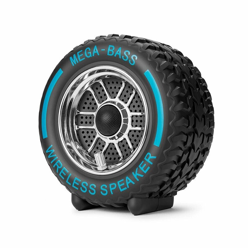 Новый Universal Universal высококачественный колесный колесный динамик для шинных динамиков Small Bluetooth Audio Card Outdoor Portable