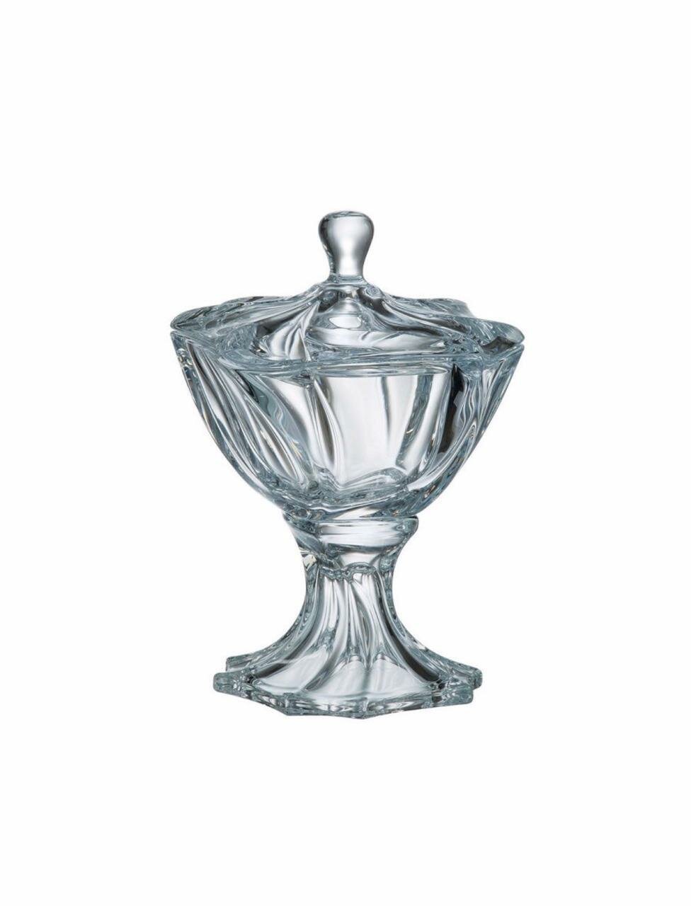 Ваза для конфет на ножке 26 cм. "Нептун"