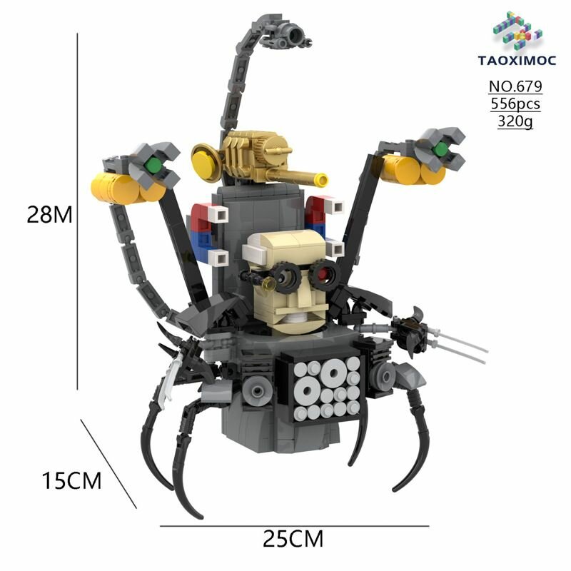 Конструктор мягкий "Туалет ученый Красивый цвет N693", оливковый