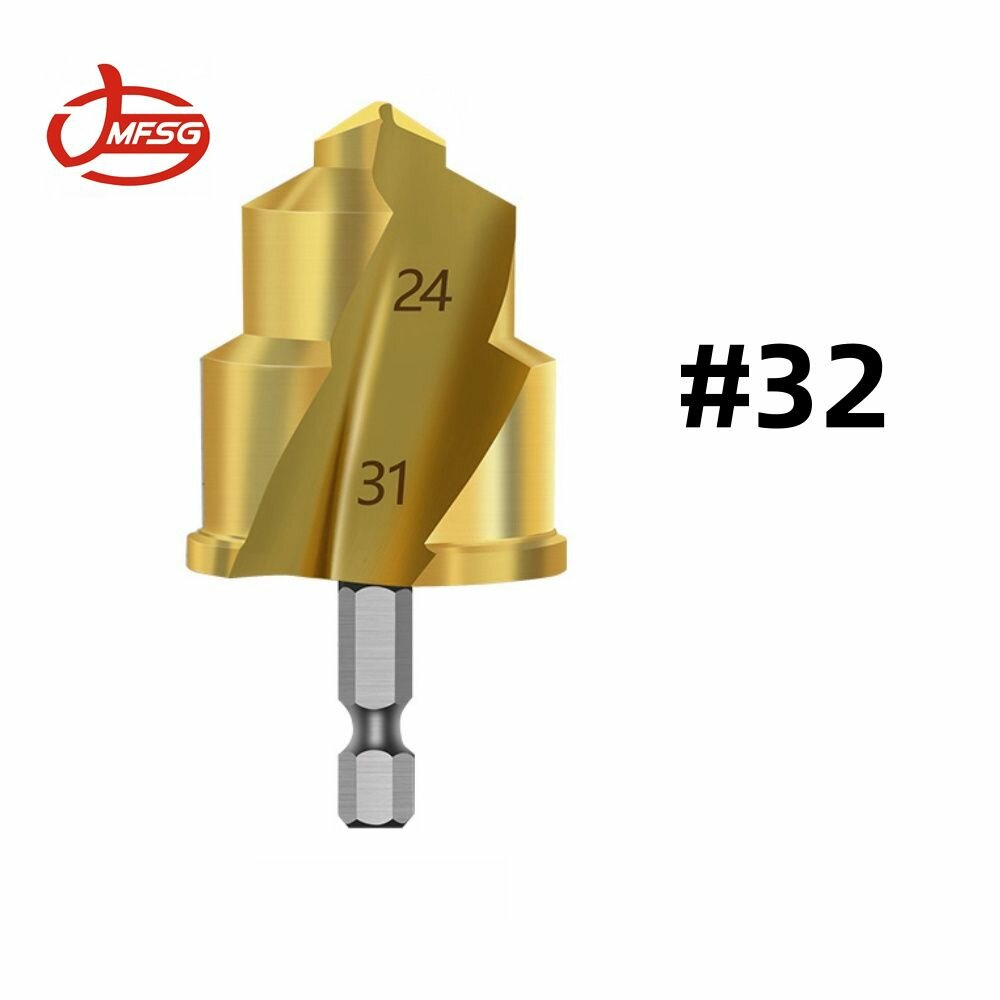 2 шт, 20/25 мм подъемное спиральное сверло из PPR, инструмент для соединения водопроводных труб с шестигранным хвостовиком