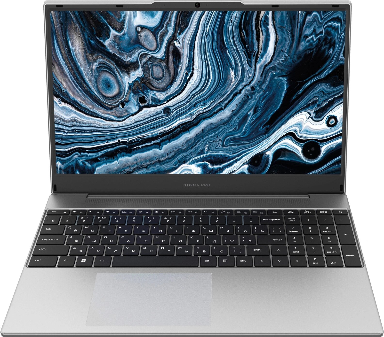 Ноутбук Digma Pro Breve Ryzen 7 7730U 16Gb SSD512Gb AMD Radeon Graphics 15.6" IPS FHD (1920x1080) Windows 11 Pro silver WiFi BT Cam 4500mAh (DN15R7-ADXW05)