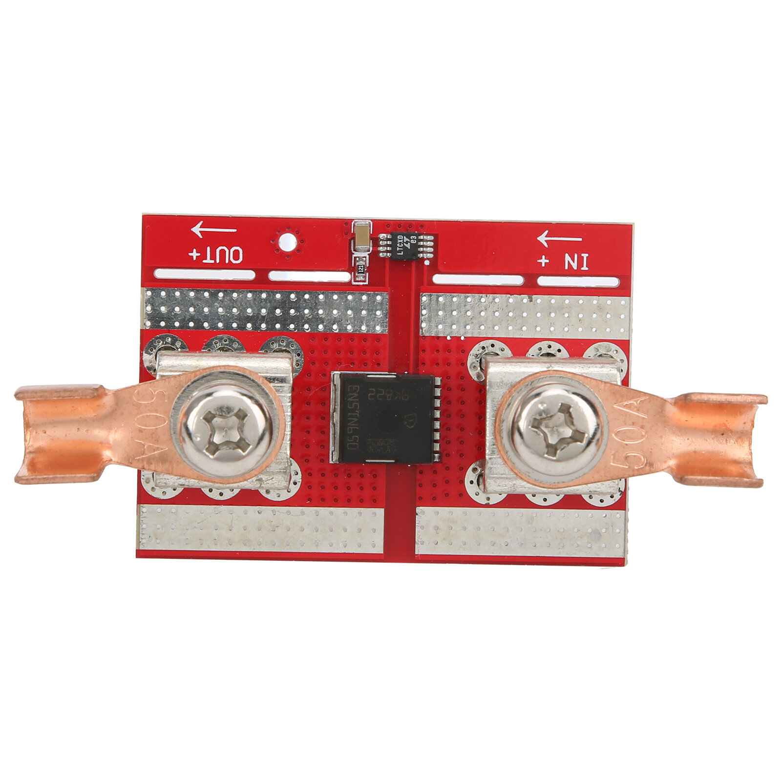 Высокомощный диодный контроллер для зарядки солнечных батарей, плата защиты от обратного потока, 50 А постоянного тока, 9 В/70 В