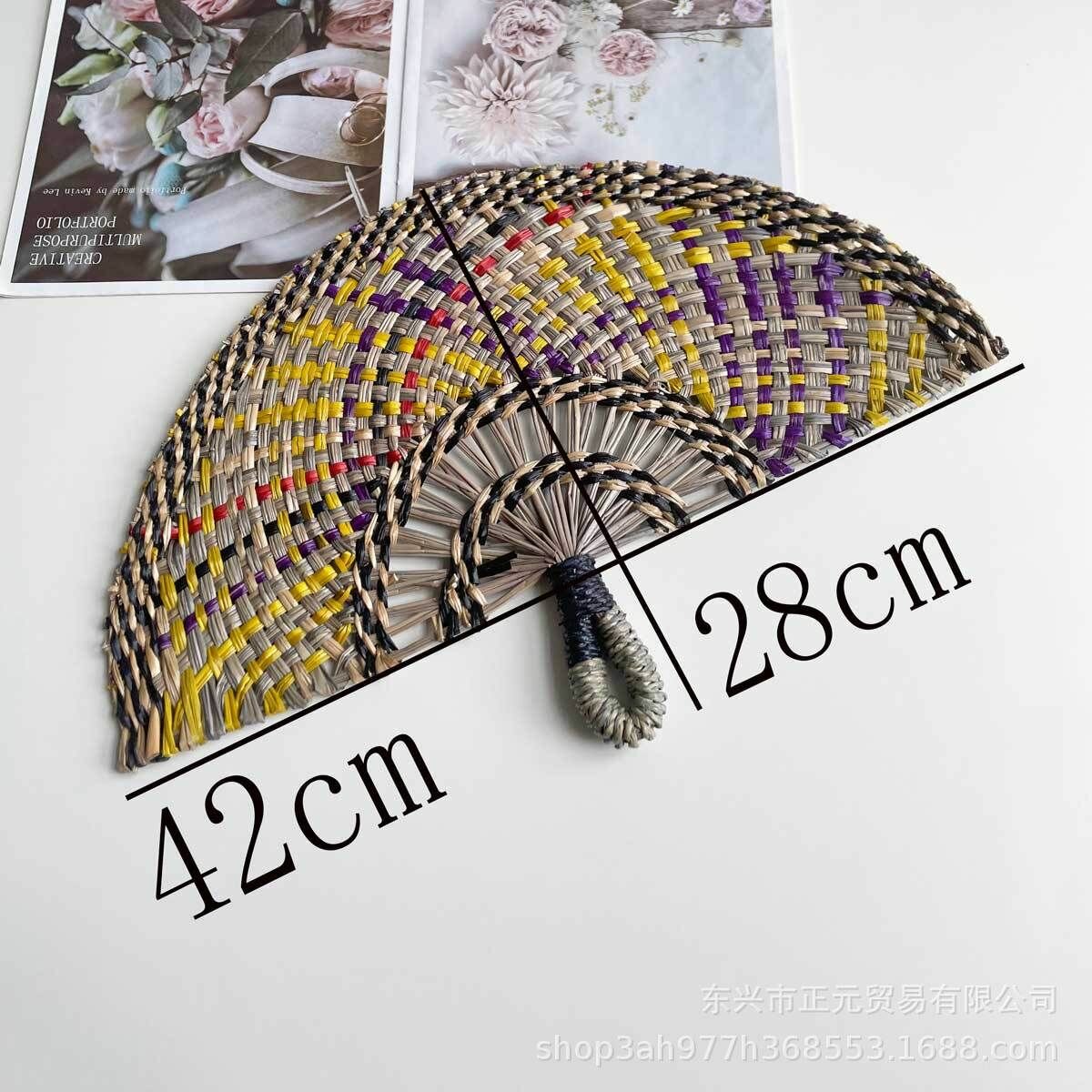 Веер, Вентилятор для ванной, вьетнамские водоросли ручной работы