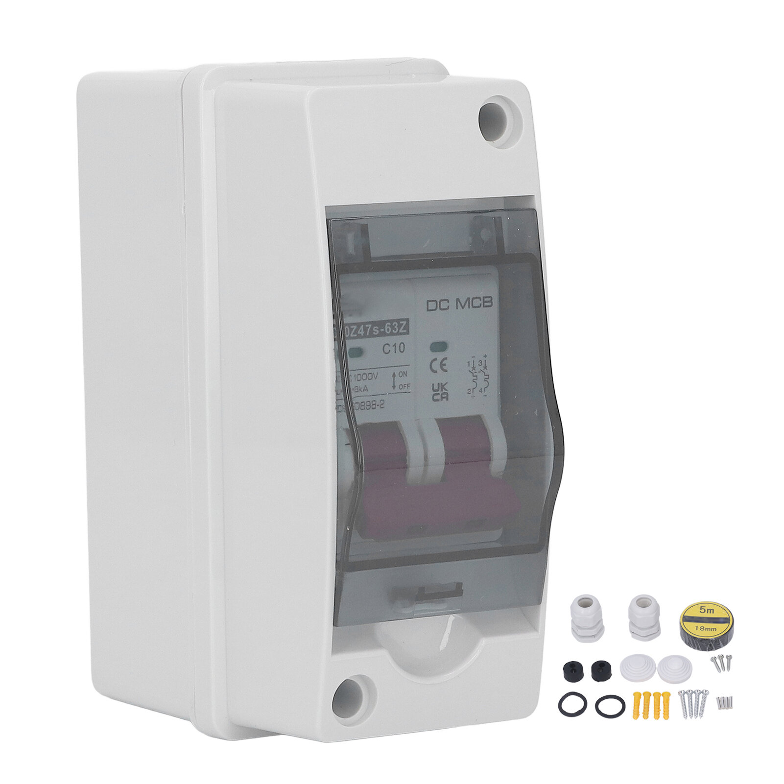 Водонепроницаемый выключатель-разъединитель постоянного тока 1000 В IP65, миниатюрный выключатель-разъединитель солнечной фотоэлектрической системы для защиты цепи постоянного тока