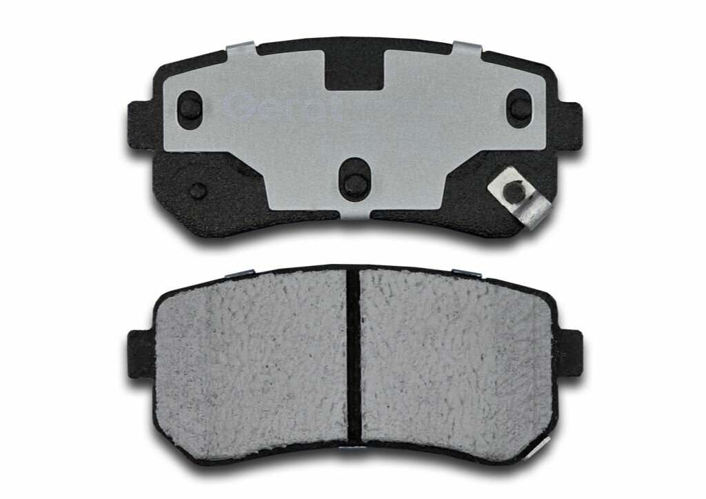 Тормозные колодки Gerat BPR083PG (задние) Low-metallic