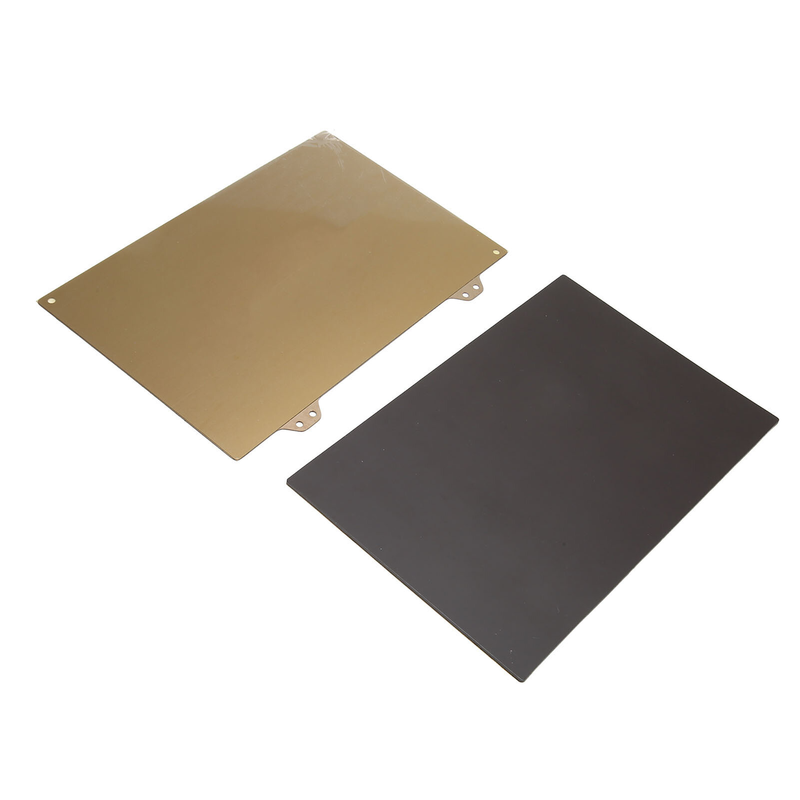 3D -принтер горячий кровать пластина с двойным покрытием Гибкий съемный съемный стальный лист для макияжа для стальных листов с макияжем с магнитной наклейкой