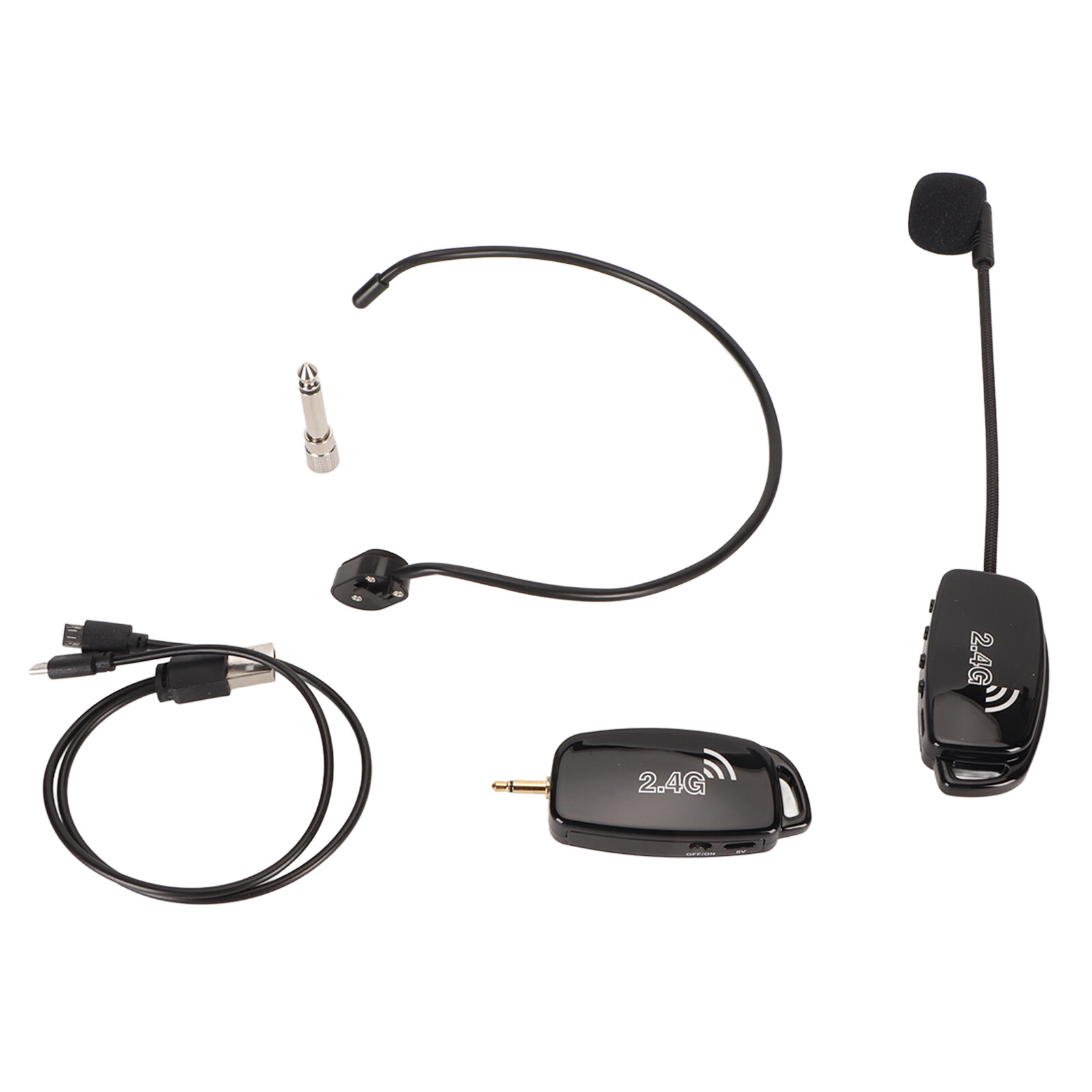 2,4 г беспроводной микрофонная гарнитура Снижение шумоподавления Стабильное UHF Беспроводная гарнитура MIC для преподавательской на открытой сцене производительность