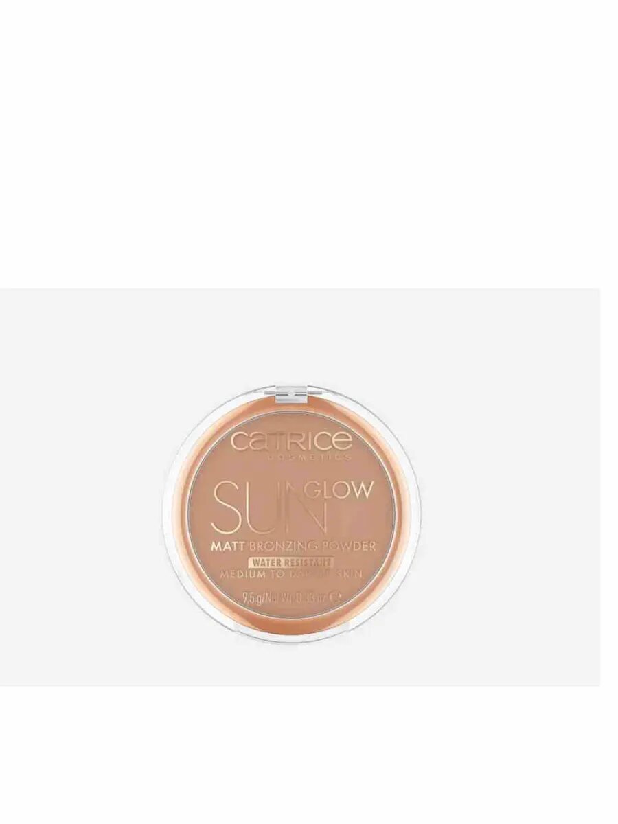 Пудра матирующая с эффектом загара Catrice Sun Glow Matt Bronzing Powder 35