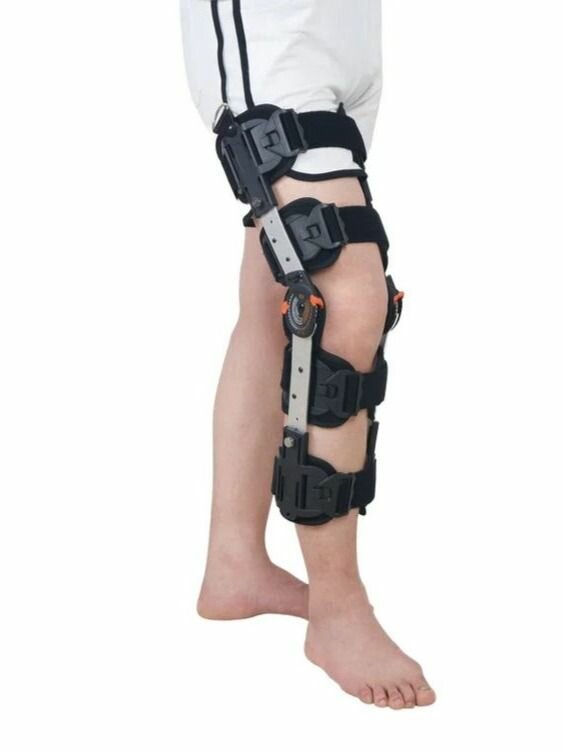 Ортез коленный послеоперационный шарнирный