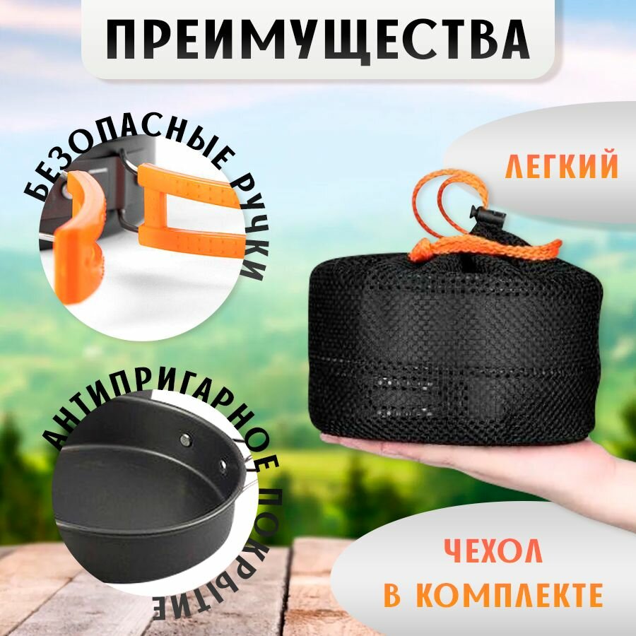 Набор туристической посуды — фото 1