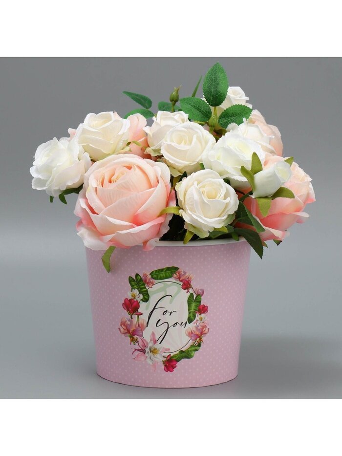 Стакан для цветов For you, 1500 мл, 5 шт.