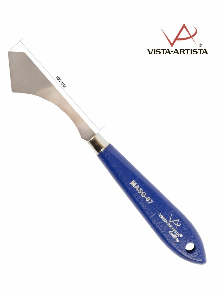 VISTA-ARTISTA Gallery мастихин художественный, нож 100 мм, MASG-07