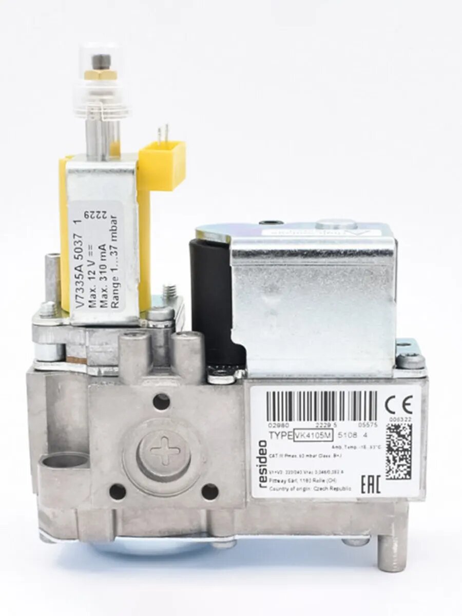 Газовый клапан Honeywell, для котлов BAXI, резьбовое соединение, 1 шт — фото 1