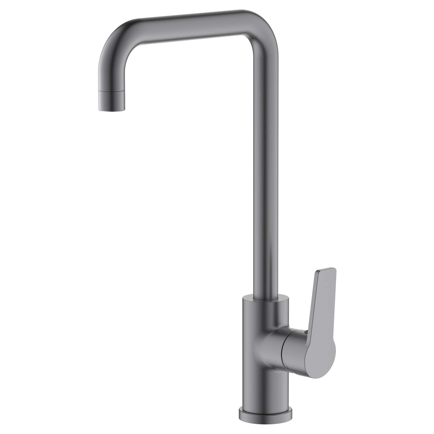 Смеситель для кухни Акватек Лугано AQ1781BGM сталь